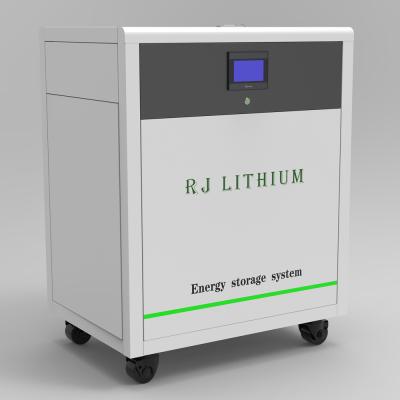 China RJ TECH 51.2v 600ah LiFePO4 Active BMS Balancing PV Energy Storage solar Hybrid Inverter for sale