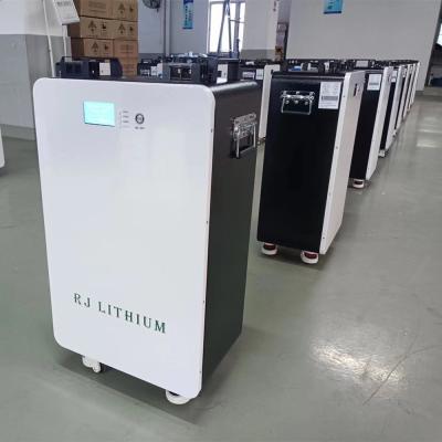 China RJ TECH 10.3kwh LiFePO4 Solar 51.2V200Ah Lithium Iron Battery for Home backup system for sale
