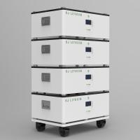 China RJ TECH lithium solar stackable lifepo4 Battery 48V 51.2v 8.3kwh PV Battery System off grid for sale