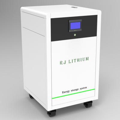 China RJ TECH 23.4kwh 48V lithium iron phosphate battery compatible Victron Sol-ark Deye Growatt Schneider SMA for sale