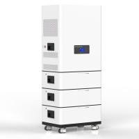 China RJ TECH 33.2kwh lithium battery 10KW Hybrid Inverter solar MPPT WIFI monitor BESS for sale