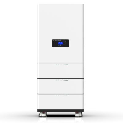 China RJ TECH 33.2kwh lithium battery 10KW Hybrid Inverter solar MPPT WIFI monitor BESS for sale