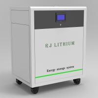 China RJ TECH 24V 48V 25kWH 50kWH lithium LFP battery for Luxpower PCS converter LXP-3K Plus LXP-5K Plus LXP-6K Plus CE UL Certified for sale