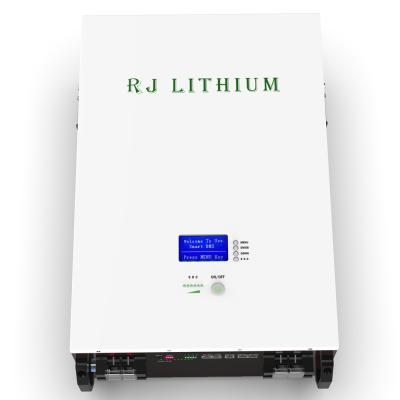 China FoShan RJ 24V 48V 200AH 400AH Solar battery for Delta Electronics Hybrid inverter H5A-262 H6A-262 H8A-262 AC Coupled System for sale