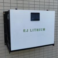 China FoShan RJ 24V 48V 200AH 400AH Solar battery for Delta Electronics Hybrid inverter H5A-262 H6A-262 H8A-262 AC Coupled System for sale