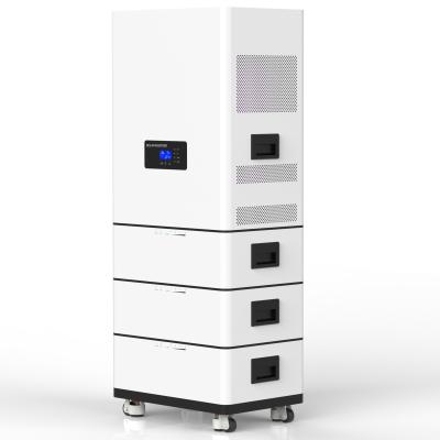 China RJ TECH 24V 48V 300AH 200AH residential battery for ABB off grid inverter REACT-3.6-TL REACT-4.0-TL REACT-5.0-TL AC Coupled System for sale