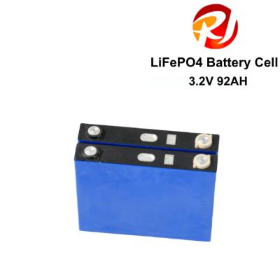 China Lithium Battery 3.2V 92AH LiFePO4 Battery Cell Wholesale Suppliers For Electric Boat And Ships for sale