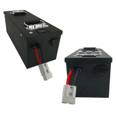 China 72v80ah Lithium Ion Battery LiFePO4 with BMS For Motorcycles Car conversion E-Forklift for sale