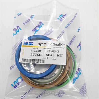 China 4286784 Bucket Cylinder Seal Kit , Hitachi EX200 Parts Oil Resistant for sale