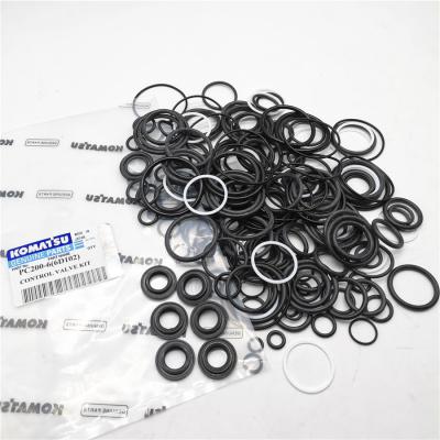 China 6D102 Excavator Seal Kit , PC200-6 Hydraulic Valve Seals PU Material for sale