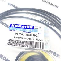 China Black Swing Motor Seal Kit , Oil Resistant 6D102 Spare Part Komatsu Pc200 for sale