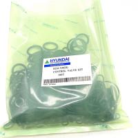 China Red Valve Hydraulic Valve O Rings R210-7 Standard Size 90-95 Shore A for sale