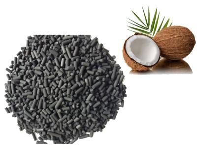 China Coconut shell activated carbon for air purification, pellet activated carbon, extruded activated carbon for sale