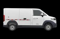 China Foton E7 Electric Box Truck 341km Range 46.36kWh Battery Urban Logistics Vehicle 90KM/H Speed for sale