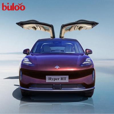 China Hyper HT China Luxury Pure Electric SUV 600km CLTC Range 245hp RWD Rear Gull Wing Doors for sale
