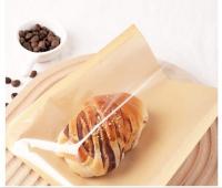 China 2023 Arrive Disposable Food Takeaway Paper Bag with Hand Length Handle and Oil-Proof for sale