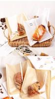 China 2023 Arrive Disposable Food Takeaway Paper Bag with Hand Length Handle and Oil-Proof for sale