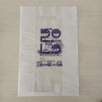 China Transparent Handle Bag Hdpe Plastic Bag Die Cut Polybag ODM/OEM Printed Shopping Bags for sale