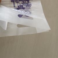 China Transparent Handle Bag Hdpe Plastic Bag Die Cut Polybag ODM/OEM Printed Shopping Bags for sale