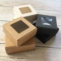 China Square Transparent Craft Paper Accessory White Card Present Gift Direct and Hot Stamping for sale