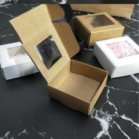 China Square Transparent Craft Paper Accessory White Card Present Gift Direct and Hot Stamping for sale