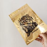 China Laminated Multiple Layer Plastic Aluminum Foil Bag Zip Lock Mylar Bag 0.08MM Thickness for sale