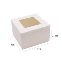 China Presents Cross Broad Craft Paper Cake Box for Snow Mei Niang Snow Crisp Small Cake for sale