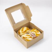 China Presents Cross Broad Craft Paper Cake Box for Snow Mei Niang Snow Crisp Small Cake for sale