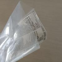 China Transparent Suffocation Warning Polybag for OEM Service Accepted PET/PE CPP Packaging for sale