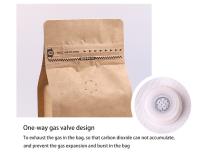 China Customized Kraft Paper Coffee Valve Bags With Zip Lock and Valve for Products in 2023 for sale
