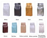 China 2023 Arrive Custom Printed Packaging Coffee Zipper Bag Bags With Valve And Zipper For Tea for sale