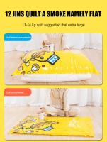 China Convenient Foldable Blanket Storage Bag for Travel and Home Organization PVC Material for sale