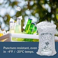 China Gravure Printing Packing Ice Packaging Reusable Dry Cold Eis Pack Gel Cooler Bag for sale