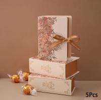 China Acceptable Customer's Logo Paperboard Wedding Candy Packaging for Beautiful Flowers for sale
