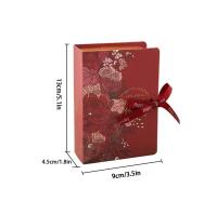 China Customized Beautiful Gift Craft Wedding Boxes Like Chocolate Cartons and Square Roses for sale