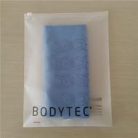 China Custom Logo PET/PE CPP Zip Lock Pouch Packaging for Frosted Cosmetics and Swimwear for sale