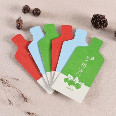 China Free Design Three Side Sealing Juice Aluminum Foil Packaging Bag for Liquid Custom Order for sale