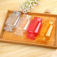 China Custom Logo Candy Themed Lash Boxes for Mink Lashes Empty Private Label Clear Acrylic for sale