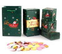 China Elegant Paper Packaging Boxes Custom Boutique Christmas Gifts Scrapbook Surprise Bomb for sale