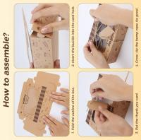 China Acrylic Cake Dessert Box For Gift Custom Logo Square Clear Plastic Containers Mousse Cup for sale