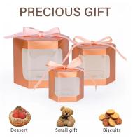 China Elegant Personalized White Square 4 6 8 10 12 14 Inch Window Loaf Wedding Birthday Loaf Cake Boxes for sale