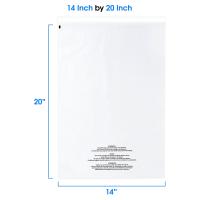 China Waterproof Shipping Ziplock Clear Biodegradable Hoodie Packaging Custom Poly T-Shirts for sale