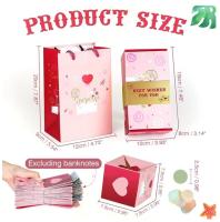China Packing Material DIY Birthday Surprise Gift Box Party Favors Funny Money Explosion Box for sale