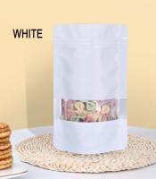 China Matte Finish Ziplock Package for Dried Fruit Stand Up Pouch Kraft Bag for sale