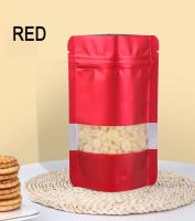 China Matte Finish Ziplock Package for Dried Fruit Stand Up Pouch Kraft Bag for sale
