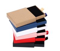 China Recyclable Paper Board Custom Jewelry Box with Luxury Drawer and Exquisite Design for sale