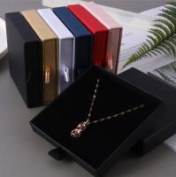 China Recyclable Paper Board Custom Jewelry Box with Luxury Drawer and Exquisite Design for sale