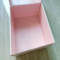 China Custom Order Pink Cardboard Paper Postal Boxes for Environmentally Friendly Packaging for sale