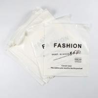 China Gravure Printed PE White Bottom Transparent Composite Non-Slip Plastic Bag with Zipper for sale