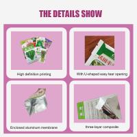 China Gravure Printing 3 Side Seal Bag for Vegetable Plastic Fruit Agricultural Seed Packaging for sale